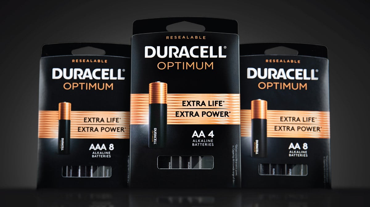 Duracell Optimum Packaging Design | Kaleidoscope | Chicago